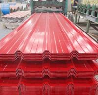 China Q195 Q235A 750mm Corrugated Galvanized Sheet Metal 4x8 Color Coated Steel for sale