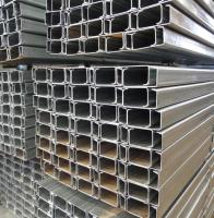 China High Strength 6mm 28*14mm Hole Galvanized Steel Profiles Hot Rolled 20FT for sale