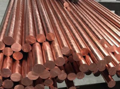 China TP1 TP2 C10700 4 Inch Red Copper Bar 2mm Yellow for sale
