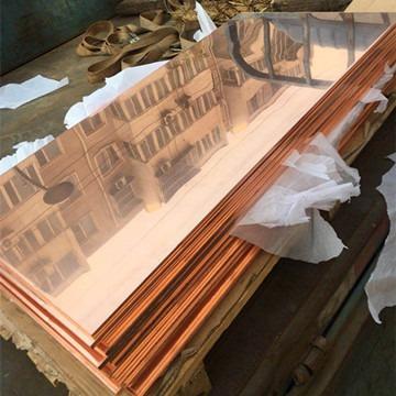 China JIS Beryllium Large Copper Sheet Metal C10200 H3300 Sand Blasting for sale