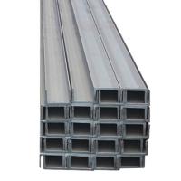 China Hot Dipped Galvanized Steel C Channel Profile UPN 80 100mm for Industrial Use for sale