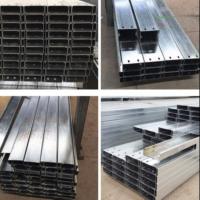 China Hot Dipped Galvanized Steel C Channel Profile UPN 80 100mm for Industrial Use for sale