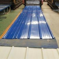 China ASTM A792 JIS G3321 Color Coated Profile Sheet 0.2mm Thick Alloy Zinc Roofing Sheet for sale