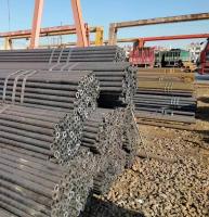 China ASTM A106 Seamless Carbon Steel Pipe Black Painting Pressure Tube 1250mm for sale