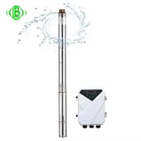 China 72V 600W Solar Submersible Well Pump 4 Inch 100m Head for Agricultural Irrigation for sale