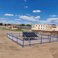 China Solar-Powered 30m³ Domestic Wastewater Treatment Plant with AO/A²O Process and Remote Monitoring for sale