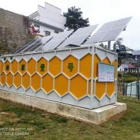 China 20m3 Solar-Powered Integrated Sewage Treatment Plant | Corrosion Resistant Fiberglass Construction | 10-15 Year Lifespan for sale