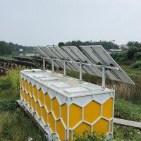 China 20m3 Solar-Powered Integrated Sewage Treatment Plant | Corrosion Resistant Fiberglass Construction | 10-15 Year Lifespan for sale