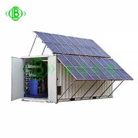 China 5T Solar Seawater Desalination System - 5,000L/D RO Plant with 1.9kW Power for Industrial Use for sale