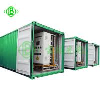 China Solar Seawater Desalination System with 20KW Power & 99% Desalination Rate - Containerized RO Water Treatment for sale