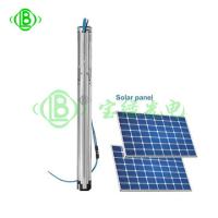 China 4-Inch Solar Submersible Water Pump 100W-1000W with 100m Head for Agricultural Irrigation for sale