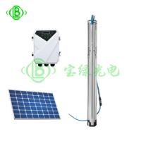 China 4-Inch Solar Submersible Water Pump 100W-1000W with 100m Head for Agricultural Irrigation for sale