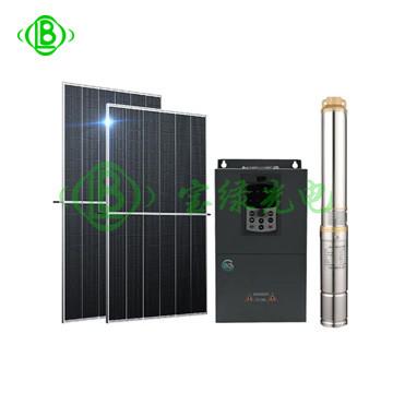 China DC Solar Submersible Water Pump 4 Inch 100W-1000W with 100m Head for Remote Well Irrigation for sale