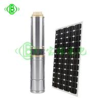 China DC Solar Submersible Water Pump 4 Inch 100W-1000W with 100m Head for Remote Well Irrigation for sale