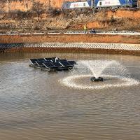 China Solar Powered Impeller Surface Aerator with Corrosion-Resistant Float for Fish Farming - 1000+ sqm Coverage for sale