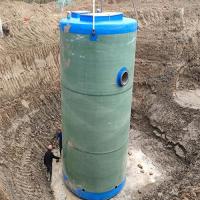 China Intelligent Fiberglass Lift Station - Solar Powered FRP Pump Station with Modular Design for Water Management for sale