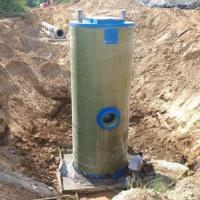 China Intelligent Fiberglass Lift Station - Solar Powered FRP Pump Station with Modular Design for Water Management for sale