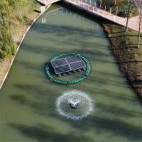 China 380V 0.5KW Solar Powered Pond Aerator with Fountain Landscaping and Water Quality Improvement for sale