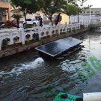 China Intelligent Solar Submersible Jet Aerator for Fish Farming - 2-5 mg/L*h Oxygenation, Deep Water 5m for sale