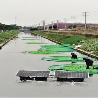 China Intelligent Solar Submersible Jet Aerator for Fish Farming - 2-5 mg/L*h Oxygenation, Deep Water 5m for sale