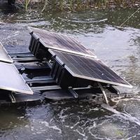 China 5HP Solar Nano Floating Pond Aerator with 30-40 dB Noise Level and Nanoscale Bubble Technology for sale