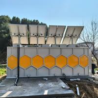 China 15 Ton Solar Sewage Treatment Equipment with Honeycomb Structure and 360-Degree Rotation | SAOF Process Technology for sale