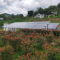 China Compact Solar MBR Sewage Treatment Plant - 500 TPD Capacity with 60-90% Solar Power Self-Sufficiency for sale