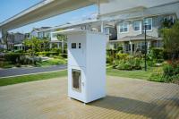 China Pure Solar Energy Water Dispenser 1-5 Tons/Day with RO Filtration for Community Park School Drinking Water for sale