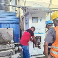 China Off-Grid Solar Water Purification System 5000L/Day RO+UV with 72-Hour Battery Backup for Rural Communities for sale