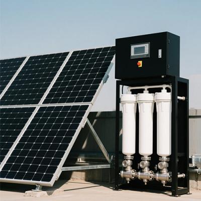 China PureSun Hydro Solar Water Purification System - 100% Solar Powered with Advanced Nanofiltration Technology for sale
