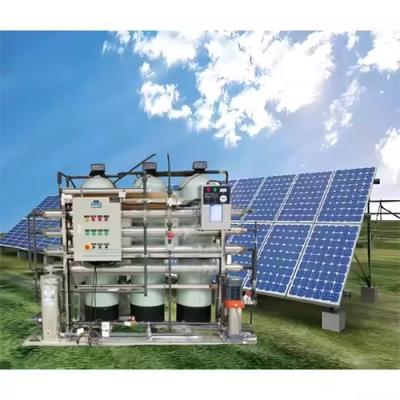 China Modular Solar Desalination System: 2-20 Ton/Day Capacity with Zero Carbon Emissions and IoT Monitoring for sale