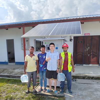 China Solar Brackish Water Purifier 1000 LPD Removes Fluoride Salts for High Salinity Areas for sale