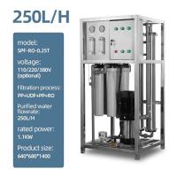 China Solar Powered Reverse Osmosis Water Purifier 250 L/H 150W Off Grid Household for sale