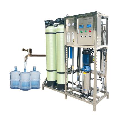 China 500L/H Reverse Osmosis Water Purification System Seawater Desalination Treatment Machine 1.5kw for sale