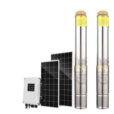 China DC Solar Water Pump 3FLD 140W-1300W Stainless Steel MPPT Controller for Irrigation for sale
