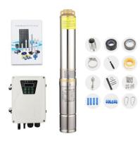 China DC Solar Water Pump 3FLD 140W-1300W Stainless Steel MPPT Controller for Irrigation for sale