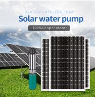 China Solar Water Pump 3 Inch DC Submersible Pump for Agriculture Irrigation Fountain Garden 48V for sale