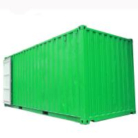 China 40ft Containerized Reverse Osmosis Desalination Plant 220V 50Hz with PLC Motor for Seawater Purification for sale