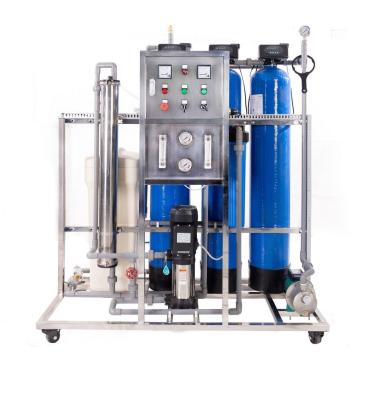 China Industrial RO Reverse Osmosis Plant 250L/H Water Purifier Machine 220V 50Hz for sale