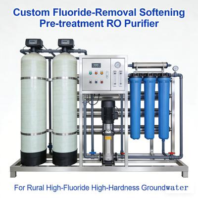 China Industrial Reverse Osmosis Water Purification Equipment 250-1000 L/H SUS304 for sale