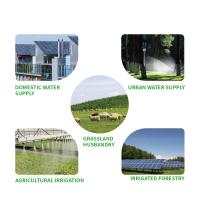 China Solar Powered Deep Well Submersible Pump 0.7hp 220-240v Stainless Steel for Farm Irrigation for sale