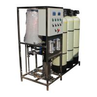 China 1000LPH Solar Powered Reverse Osmosis Water Filter System 60-65 Recovery Rate Industrial Water Treatment for sale