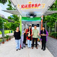 China WaterHome Green PV Storage Container Beverage Shop Zero-Emission Low-Carbon Modular Drink Store For Eco Scenic Area for sale
