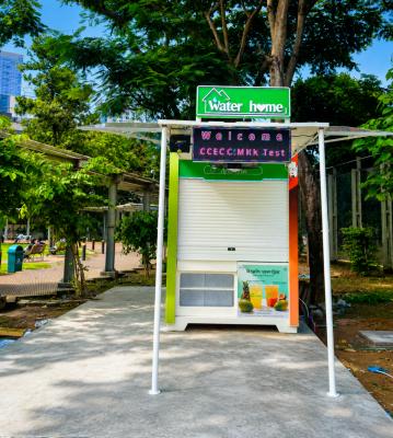 China 100% Solar Container Coffee Shop – Off-Grid Mobile Espresso & Cold Brew Bar for sale