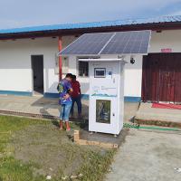 China 100% Solar Public Drinking Water Kiosk – Outdoor Solar Powered Water Fountain & Refill Station for sale