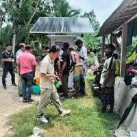 China Pure Solar Farm & Agricultural Worker Water Station for sale
