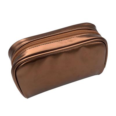 China ISO9001 Certificate PU Leather Cosmetic Makeup Bag for sale