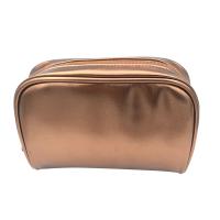 China ISO9001 Certificate PU Leather Cosmetic Makeup Bag for sale