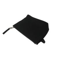 China OEM Washable Screen Printed Black Travel Makeup Bag for sale