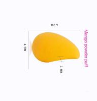 China 2020 Fashion Beauty  Women Cosmetics Soft And Wash Mango Powder Puff for sale
